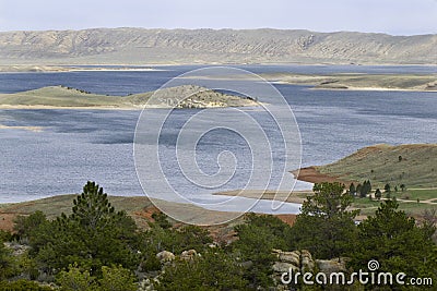 Seminoe Reservoir In Wyoming Stock Photo - Image: 14492820