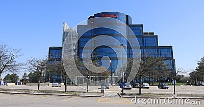 Seneca College Building in Markham, Canada 4K Stock Video - Video of ...