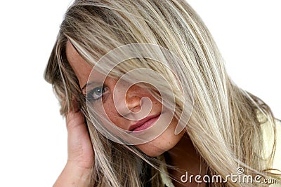 Sensitive Woman Royalty Free Stock Images - Image: 10264239