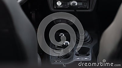 Separate Shift Lever for Off-road Vehicle Functions. Lowered Range of ...