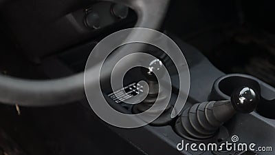 Separate Shift Lever for Off-road Vehicle Functions. Lowered Range of ...