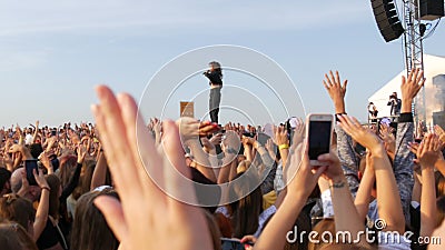September 11, 2021 - Dnipro, Ukraine: Popular Singer Performs in Front ...