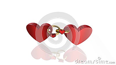 Serce, animacja zbiory wideo. Video złożonej z obdarzony - 92214201