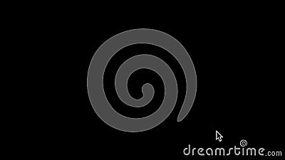 Set of Animated Arrow Cursor Mouse Movement and Clicks with Alpha ...