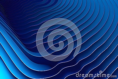 Set Of Background Form Blue Color Tone. Background Wallpaper Of Line ...