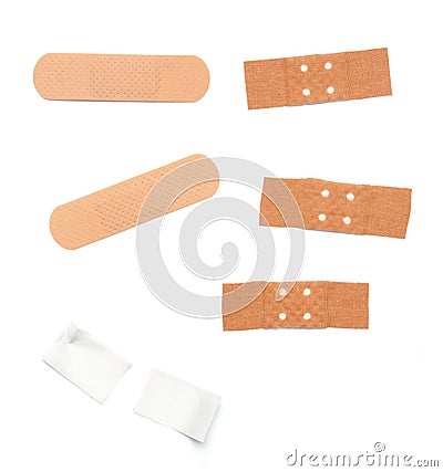 Different Band Aids Royalty Free Stock Photos - Image: 29701518