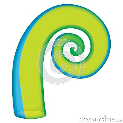 Maori Koru Curl Ornament Cartoon Vector | CartoonDealer.com #164987663