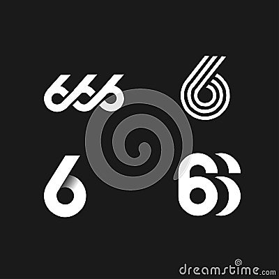 999 Letter Logo Design Template Vector Royalty-Free Stock Image ...