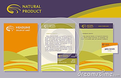 The Set Of Proprietary Elements, Logo, Folder Cartoon Vector ...