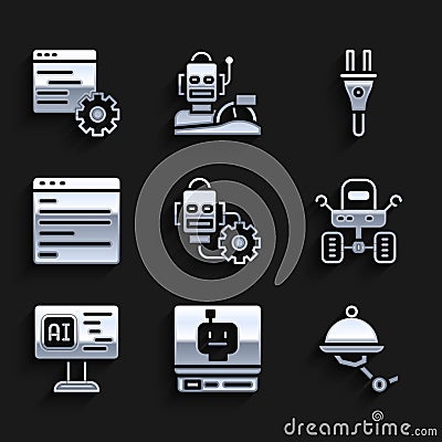 Set Robot Setting, Waiter Robot, Mars Rover, Software, Computer Api ...