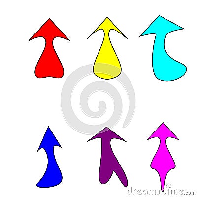 Setas Imagens de Stock - Imagem: 6800124