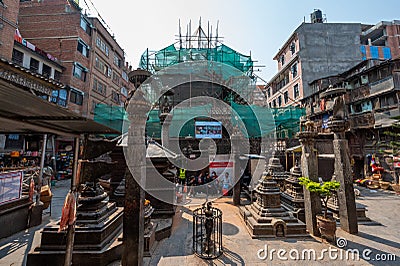 Seto Machindranath Temple, Kathmandu, Nepal Editorial Photo ...