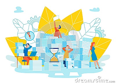 Setting Function For Reminders Cartoon Vector. | CartoonDealer.com ...