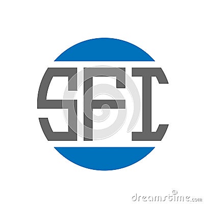 SFI Letter Logo Design On White Background. SFI Creative Initials ...