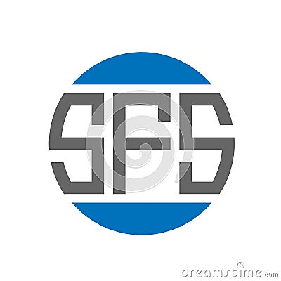 SFS Letter Logo Design On White Background. SFS Creative Initials ...