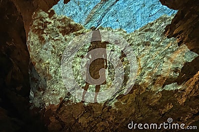 Shadow On The Cave Wall Stock Photography | CartoonDealer.com #198361778