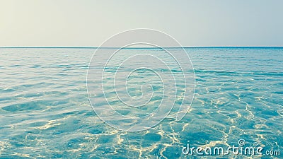 Shallow Water Wave And Clearly Blue Sky Stock Photo - Image: 86595559