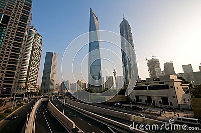 Shanghai Modern Infrastructure Stock Photography - Image: 14096002