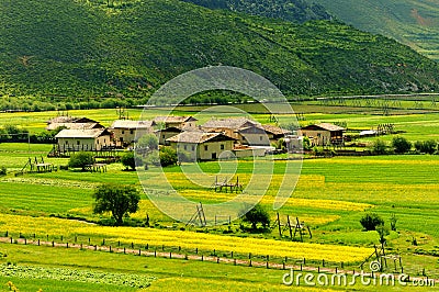 Shangri-La Ranch Scenery Royalty Free Stock Photos - Image: 10257058