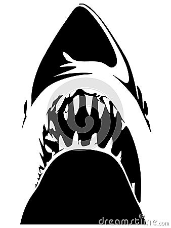 Shark Teeth Hand Drawn, Vector, Eps, Logo, Icon, Crafteroks, Silhouette ...