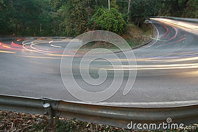 Sharp Curve Road Stock Images - Image: 34720134