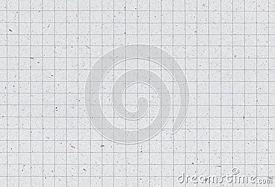 Sheet Of Blank Grid Notebook Recycled Paper Background With Inclusions ...