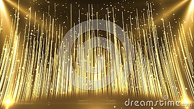 Shimmering Stars Particle Loopable Abstract Background. Stock Footage ...