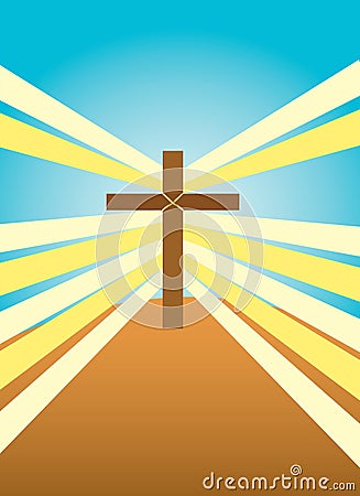 Shining Cross Royalty Free Stock Photography - Image: 8209287