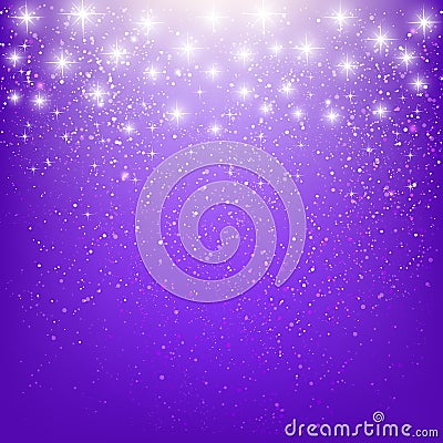 Starry purple background stock vector. Illustration of round - 34468004