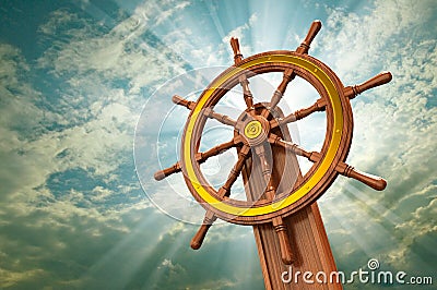 Ships Wheel Royalty Free Stock Image - Image: 20430556