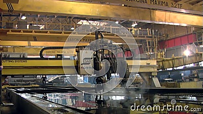 Shipyard stock video. Video of equipment, machines, installation - 52505235