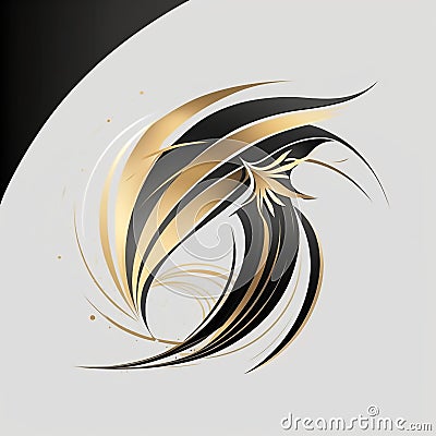 Shooting Star Or Meteorite Logo Design. AI Generated. Flat Sparkling ...