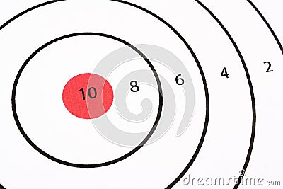 Shooting Target Bullseye Stock Image - Image: 31405491