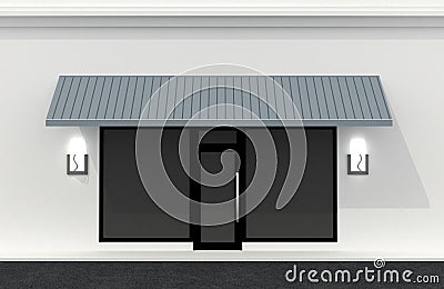 Shop Front Wall. Royalty Free Stock Image - Image: 14764466