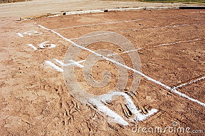 Shot Put Field 2 Royalty Free Stock Images - Image: 669389
