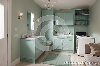 Showcasing Interior Design In Style Spatial Splendor Stock Image ...