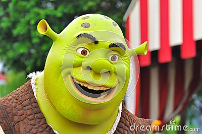 Shrek Cartoon Character Editorial Photo - Image: 26271101