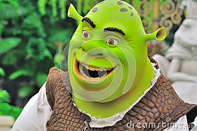 Shrek Cartoon Character Editorial Image - Image: 26294630