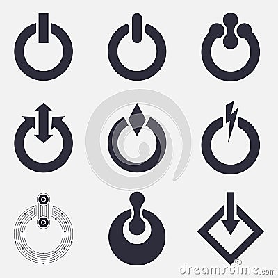 Shutdown Symbol Computer Icon - Vector | CartoonDealer.com #88569780