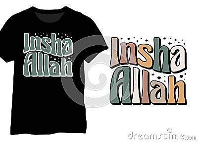 Insha Allah Typography, Muslim Motivational Quotes, Islamic ...