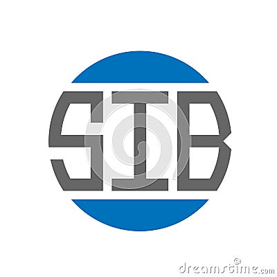 SIB Letter Logo Design On White Background. SIB Creative Initials ...