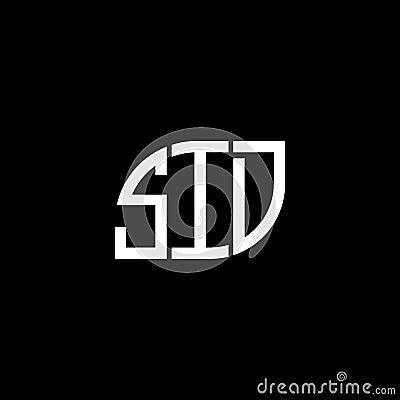 SID Letter Logo Design On Black Background. SID Creative Initials ...