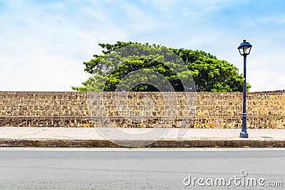 Side View On Street With Sidewalk Stock Image - Image: 36556971