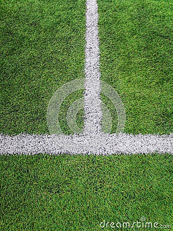 Sideline Football Field, Sideline Chalk Mark Artificial Grass Soccer ...