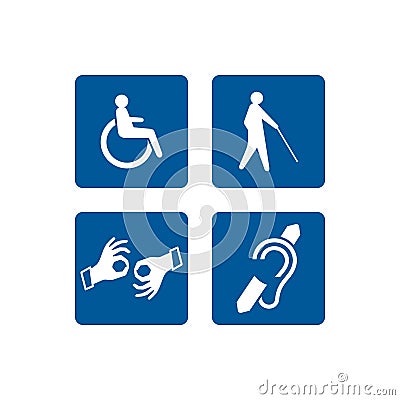 Disable Poster Stock Illustrations – 377 Disable Poster Stock ...