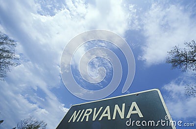 A Sign For Nirvana Royalty-Free Stock Image | CartoonDealer.com #52303900