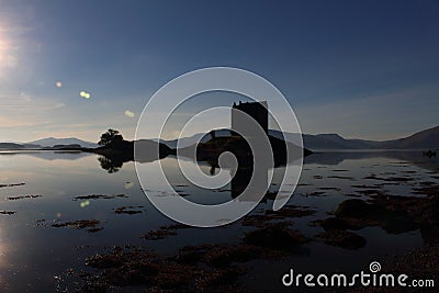 Silhouette Of A Castle Stock Photo | CartoonDealer.com #61333134