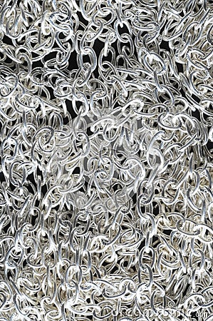 Silver Chain Texture Royalty-Free Stock Image | CartoonDealer.com #44150530