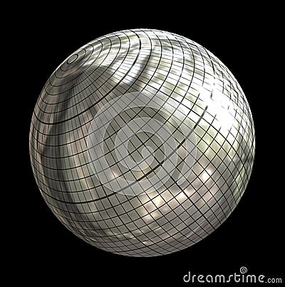 Silver Sphere Royalty Free Stock Photo - Image: 7661585