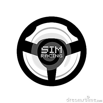 Sim Racing Symbol Cartoon Vector | CartoonDealer.com #119632959